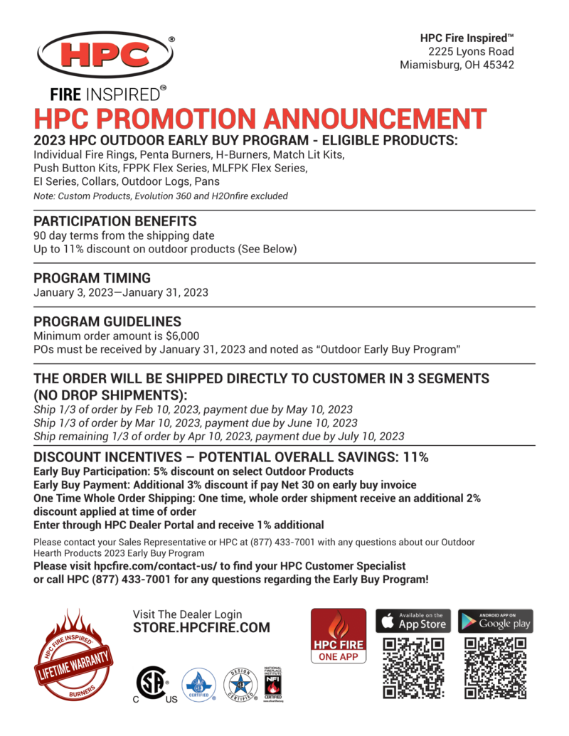 HPC Dealer/Distributor Newsletter - January 2023 - HPC Fire