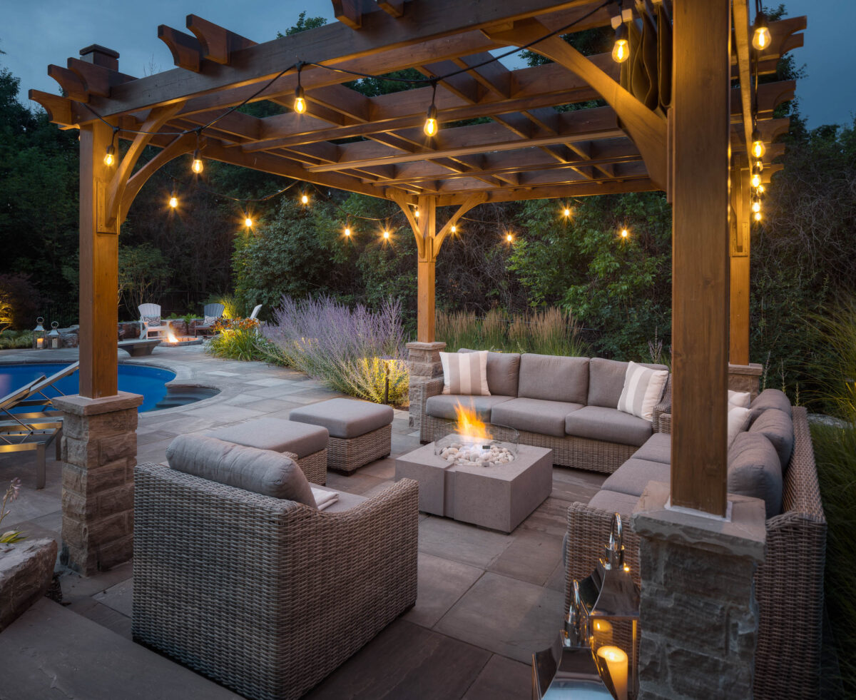 Creating a Sophisticated Outdoor Oasis with Dekko Concrete Panels and ...